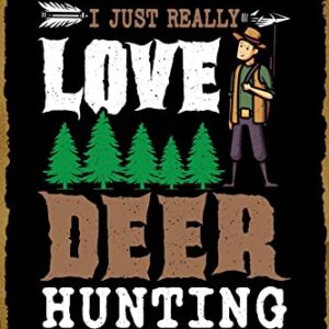 Deer Hunter Metal Sign 8 X 12 Tin Sign Home Cafe Bedroom Wall Decoration Easter Mother's Day Best Gifts for Friends Family Neighbors