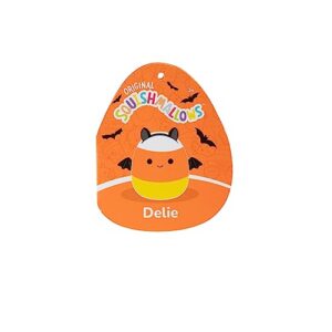 Squishmallows 8" Delie The Candy Corn - Officially Licensed Kellytoy Plush - Collectible Soft & Squishy Halloween Stuffed Animal Toy - Add to Your Squad - Gift for Kids, Girls & Boys - 8 Inch