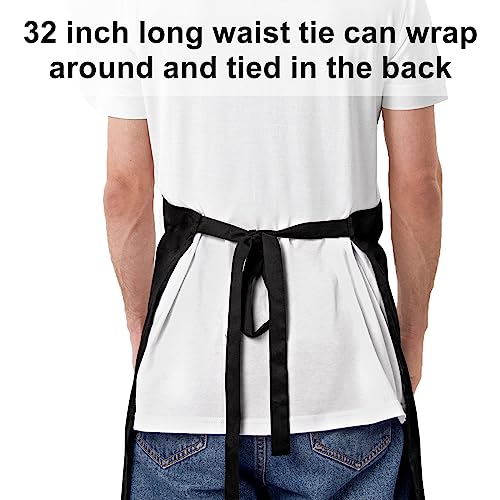 Funny Apron for Men with 2 Pockets Adjustable Neck Strap Funny Gifts for Birthday, Christmas, Thanksgiving, Best Gifts for Dad, Husband, Brother, Mom, Friend, BBQ Grilling Aprons for Men