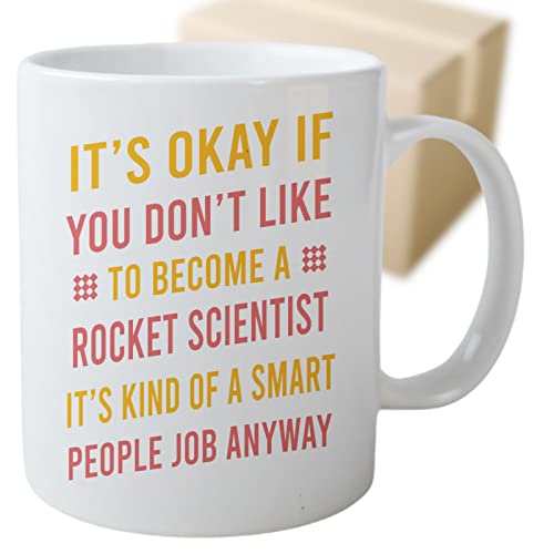 Garod Soleil Coffee Mug Funny Rocket Scientist Smart People Job Gifts for Men Women Coworker Family Lover Special Gifts for Birthday Christmas Funny Gifts Presents Gifts 038093