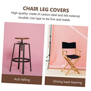 GRIRIW 2pcs Thickened Table Mat Circle Chair Desk Riser Desk Protector Adjustable Furniture Legs Chair Leg Risers Bed Riser Chair Feet Protectors Desk Leg Protective Cover Chair Feet Caps