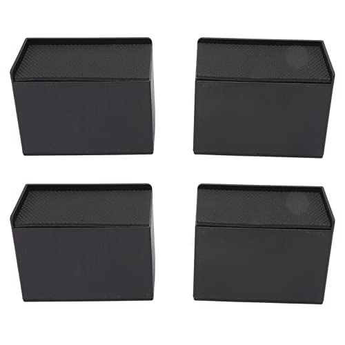 Fdit 4 Sets Furniture Riser Skid Avoidant Rubber L Shape Couch Risers Suitable for Bed Chair Washing Machine