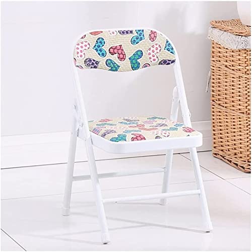 VOIV Folding Chair Home Backrest Chair Folding Chair Outdoor Chair Home Chair Office Chair Dining Chair