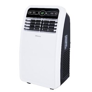 shinco 8,000 btu portable air conditioner, portable ac unit with built-in cool, dehumidifier & fan modes for room up to 200 sq.ft, room air conditioner with remote control, installation kit