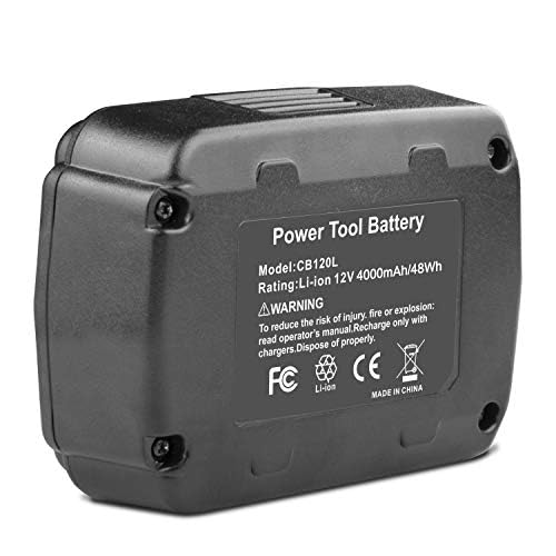 Fancy Buying 12v 4000mah Battery Compatible with Ryobi Cb120l Bs12ca Bid-1201 130503001 130503005 for Ryobi 12v Battery