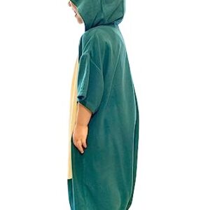 SAZAC Kigurumi - Pokemon - Snorlax - Summer Onesie Jumpsuit Halloween Costume - Kids Size (7-9 Year Old)