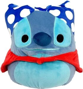 squishmallows 8" disney stitch super hero