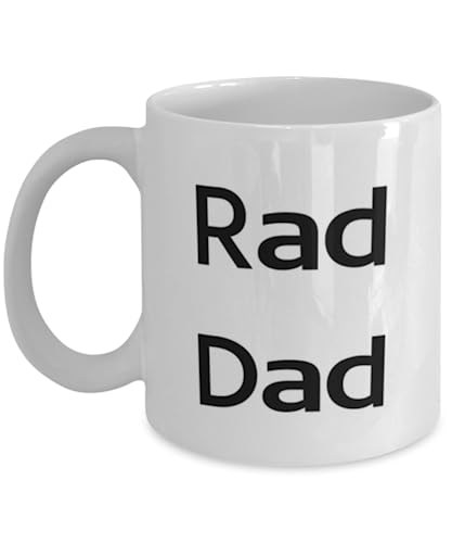 Rad Dad Papa 11oz 15oz Mug, Fancy Papa Gifts, Cup For Dad from Son, Coffee mug, Tea mug, Travel mug, Ceramic mug, Funny mug, Unique mug