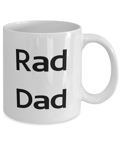 Rad Dad Papa 11oz 15oz Mug, Fancy Papa Gifts, Cup For Dad from Son, Coffee mug, Tea mug, Travel mug, Ceramic mug, Funny mug, Unique mug