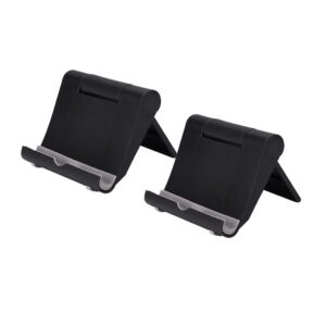 2Pack Compatible with Fire Tablet Stand Replacement for Kindle Paperwhite Stands and Holders Hands Free, Replacement for Amazon Fire hd 10, Samsung Galaxy Tab A7 A8 S5e Adjustable Multi-Angle Desktop