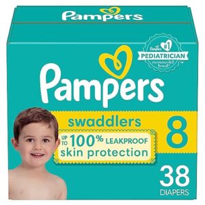 Pampers Swaddlers Diapers Size 8 38 Count