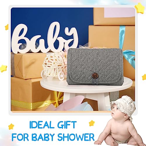 PHOEBUS BABY Portable Changing Pad Travel - Waterproof Foldable Diaper Changing Mat - Lightweight & Compact Changing Station, Newborn Baby Gifts