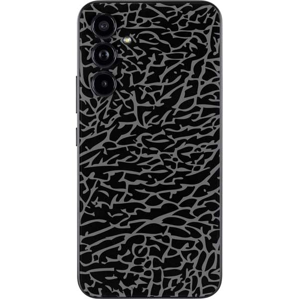 Skinit Phone Decal Skin Compatible with Samsung Galaxy A54 5G - Officially Licensed Skinit Originally Designed Elephant Print Black Design