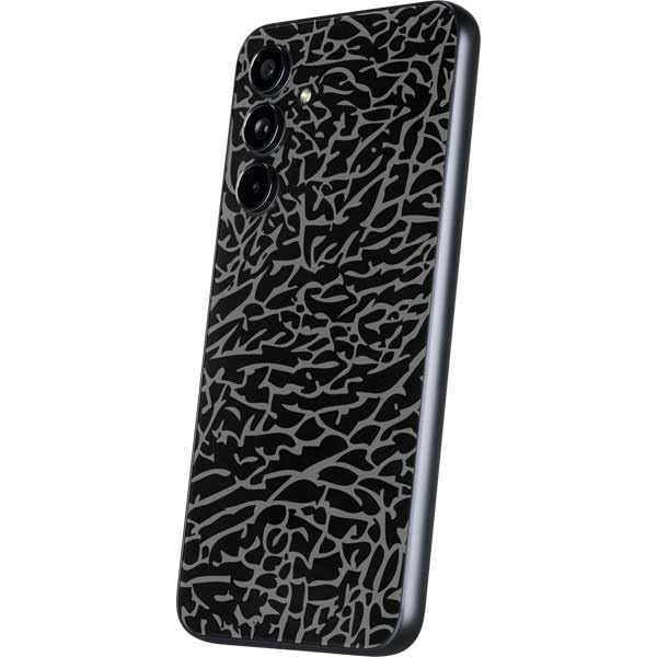 Skinit Phone Decal Skin Compatible with Samsung Galaxy A54 5G - Officially Licensed Skinit Originally Designed Elephant Print Black Design