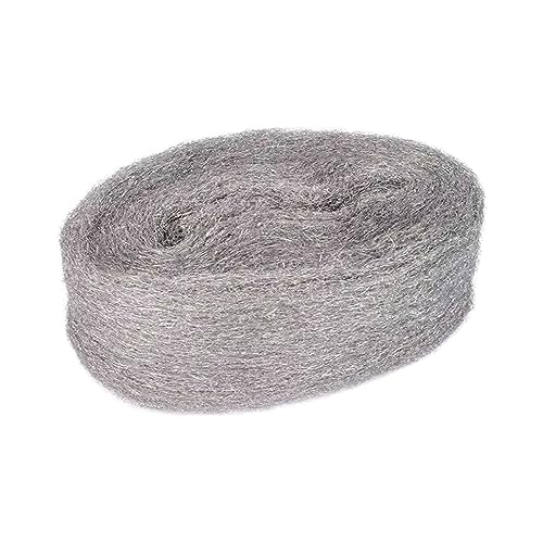 Steel Wool, Fine Steel Wool Fill Fabric Roll DIY Kit, Stainless Steel Wool Coarse Wire Wool Gap Blocker Hole Filler for Mice Control Hardware Cloth for Holes, Gaps, Vents, Siding, Pipeline (13Ft)