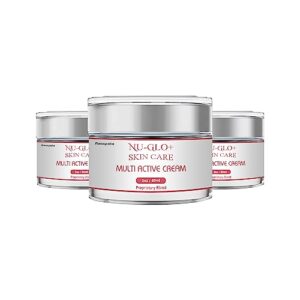 amapola nu-glo cream - nu-glo multi active cream (3 pack, 6oz)