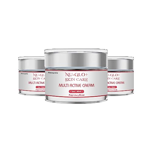 Amapola Nu-Glo Cream - Nu-Glo Multi Active Cream (3 Pack, 6oz)