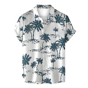 lastesso mens fashion shirts mens hawaiian shirts men casual shirt mens t shirts casual stylish mens summer clothes sky blue l