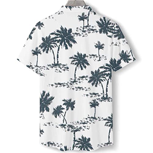 Lastesso Mens Fashion Shirts Mens Hawaiian Shirts Men Casual Shirt Mens t Shirts Casual Stylish Mens Summer Clothes Sky Blue L