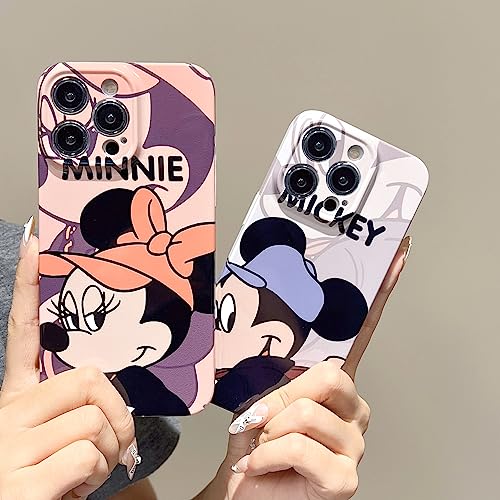 HuaForCity Catoon Red Mouse Phone Case Designed for iPhone 14 Pro Max Cover Case,Silicone TPU Anti-Drop iPhone 14 Pro Max