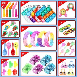 606 PCS Party Favors for Kids4-8, Fidget Toys Pack, Birthday Gift Toys, Goodie Bag Stuffers for Kids, Treasure Box Toys for Classroom, Pinata Stuffers Toys, Carnival Prizes,Classroom Prizes for Kids