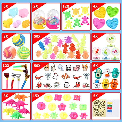 606 PCS Party Favors for Kids4-8, Fidget Toys Pack, Birthday Gift Toys, Goodie Bag Stuffers for Kids, Treasure Box Toys for Classroom, Pinata Stuffers Toys, Carnival Prizes,Classroom Prizes for Kids