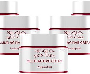 5 Pack - Nu-Glo Skin Cream - Nu GLo Anti-Aging, Nu Glo, Nu-Glo, Nu-Glo Cream, Nuglo, Nuglo SkinCare, Nu Glo Anti-Wrinkle, Nu-Glo Cream, Skin Care for Face and Eye Cream Moisturizer For 5 Months.