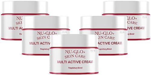 5 Pack - Nu-Glo Skin Cream - Nu GLo Anti-Aging, Nu Glo, Nu-Glo, Nu-Glo Cream, Nuglo, Nuglo SkinCare, Nu Glo Anti-Wrinkle, Nu-Glo Cream, Skin Care for Face and Eye Cream Moisturizer For 5 Months.