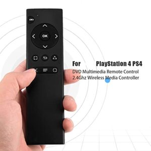 Remote Control for Sony PS4 DVD Multimedia Remote Control 2.4Ghz Wireless Media Controller with USB Receiver