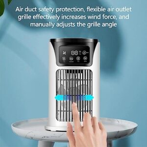 Portable A𝐢r Conditioners, Evaporative A𝐢r Cooler 3 Speeds,USB Personal Evaporative A𝐢r Cooler, Portable Humidifier F𝐚n for Room Kitchen Office Desk Bedroom Camping