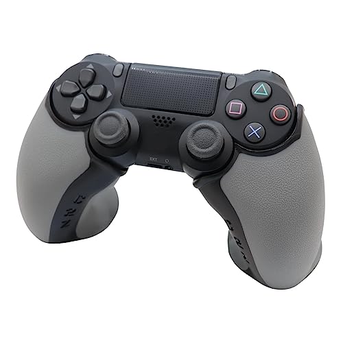 C2 Gripz Controller Grips Compatible with Playstation 4 | Ergonomically Engineered for Performance and Comfort | Non-Slip | Large