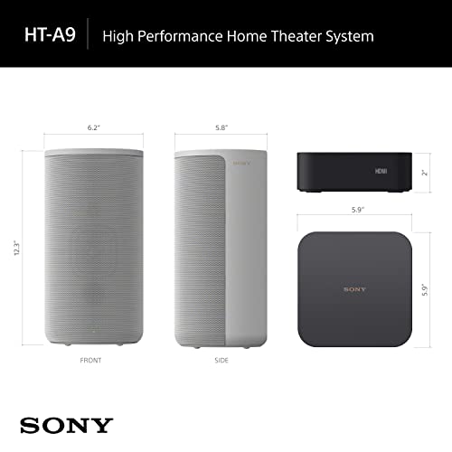 Sony TV XR75X93L with HTA9