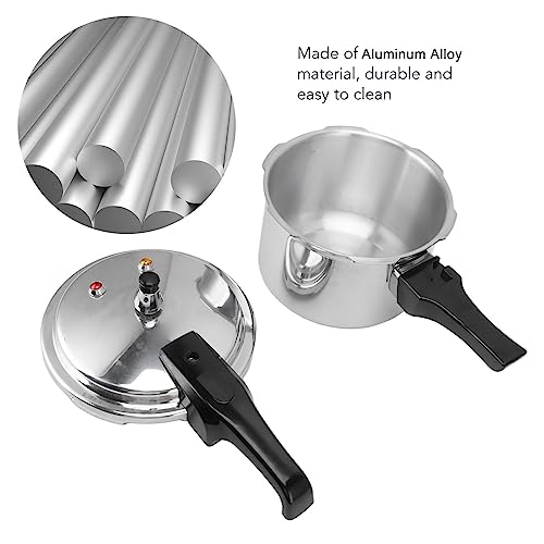 Pressure Cooker Pot, 18cm Pots & Pans Pressure Cookers Bottom 3L Mini Stainless Steel Soup Cooker for Gas Stove Induction