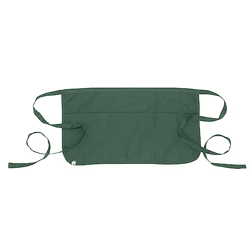 Chef Works Unisex Reversible Waitress Apron, Hunter Green, One Size