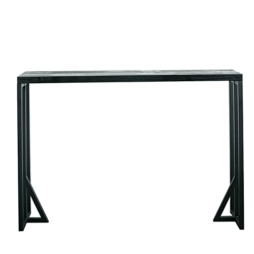 MUTYNE Bar Table Bar Tables and Chairs Coffee Shop Bars High Bar Tables Entertainment Places Long Bar Tables, Not Included Chairs Wine Table (Size : 160 * 40 * 85cm) (Size : 140 * 40 * 85cm)