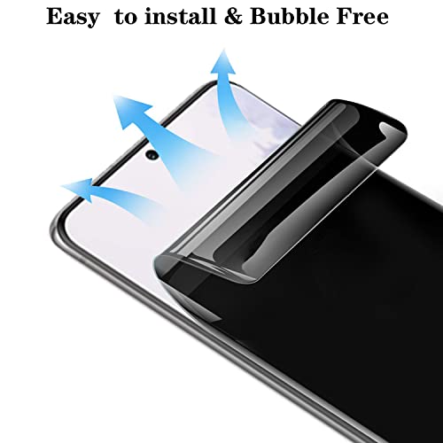 BYIUIHS 2+1 Pack Privacy Screen Protector for Samsung Galaxy Z Fold 5, Anti-peep 1PCS Outside +1PCS Inside Soft Film+1PCS Clear Lens Protector Smooth