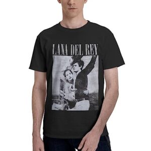 lana music del singer rey nfr mens t shirt cotton sports graphic crewneck short sleeve clothing black large