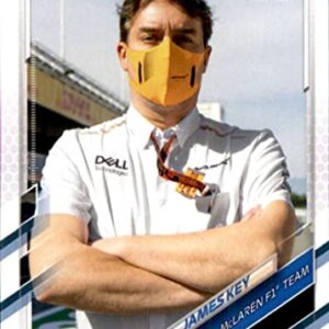 2021 Topps Formula 1 Racing #87 James Key McLaren F1 Team Official Trading Card (Stock Photo shown, card in Near Mint to Mint Condition)