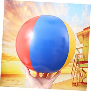 ibasenice 6 Pcs Inflatable Beach Ball Mini Inflatable Pool Large Inflatable Pool Balls for Swimming Pool Inflatable Beach Balls Beach Balls for Party Water Toy with The Ball Toddler