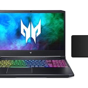 Acer Predator Helios 300 15.6" FHD 144Hz Gaming Laptop | Intel Core i7 11th Gen 11800H | NVIDIA GeForce RTX 3070 | 16GB RAM | 1024GB SSD| 1TB HDD | RGB Backlit | Windows 11 Home| Bundle with Mouse Pad