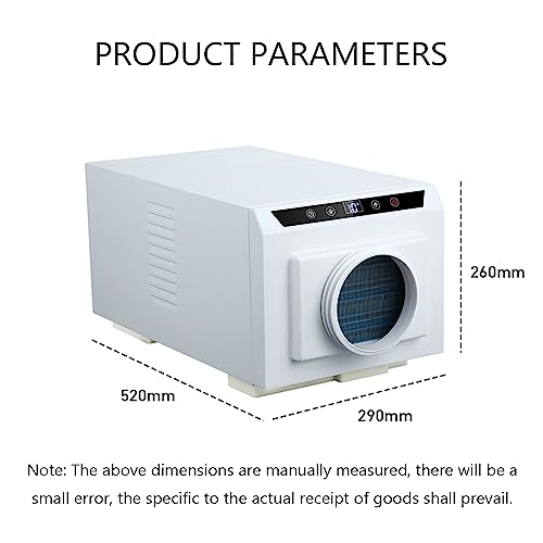 Portable Camping Air Conditioner, 4436BTU Outdoor Utility Portable Air Conditioner and Dehumidifier Low Noise (38dB) with Smart Control and Panel Control,Wire control