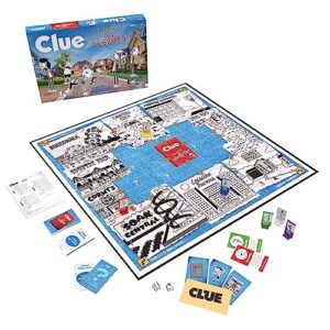 CLUE: Diary of a Wimpy Kid | Solve the Mystery in This Collectible Clue Game Featuring Characters & Locations from the Popular Book Series Diary of a Wimpy Kid | Officially-Licensed Diary of a Wimpy