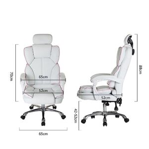 MARURY Big and Tall Office Chair, Comfortable Reclining High Backrest Anchor Chair, Desk Computer Chair, for Home Office Make Up