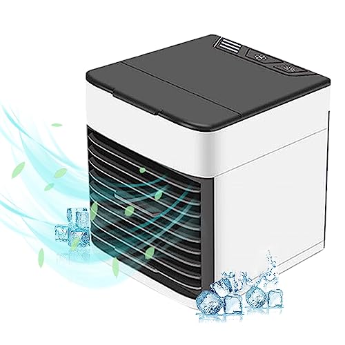 Portable Air Conditioners,USB Air Cooler Quiet Desk Fan,Portable AC Humidifier and Purifier,Portable Air Conditioner Portable for Room,Office,Home,Camping,Travel.