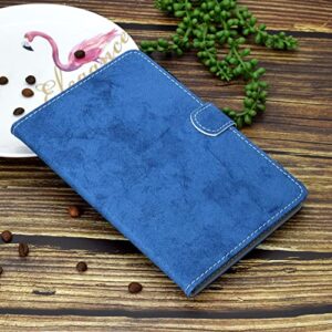 Tablet PC Case Case Compatible with Kindle Fire 7 2015/2017/2019 Case Cover,Slim Smart Folio Stand Cover Shockproof Protective Cases Auto Sleep/Wake Protective Case Tablet Home (Color : Blue)