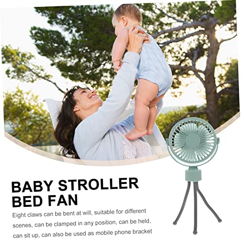 CRAFTHROU Small Table Fan 1 Set Deformation Folding Fan Protable Fan USB Rechargeable Fan Portable Mini Fan Vintage Desk Fan Silent Table Fan Multi-function Fan Cooling Fan Small Fan Pp