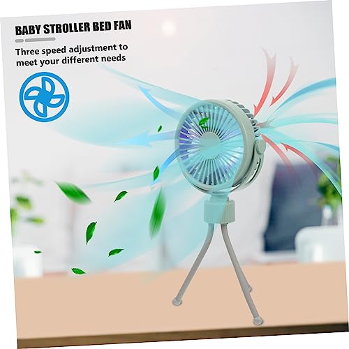 CRAFTHROU Small Table Fan 1 Set Deformation Folding Fan Protable Fan USB Rechargeable Fan Portable Mini Fan Vintage Desk Fan Silent Table Fan Multi-function Fan Cooling Fan Small Fan Pp