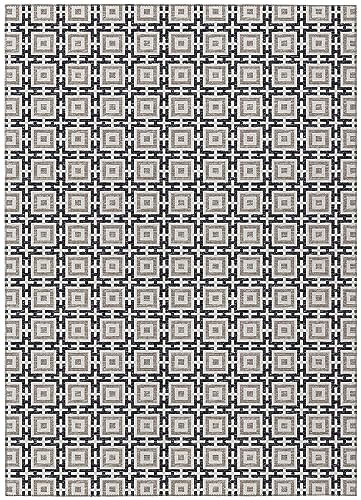 Dalyn Rugs Indoor/Outdoor Marlo MO1 Black Washable 8' x 10'