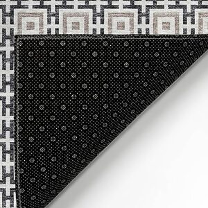 Dalyn Rugs Indoor/Outdoor Marlo MO1 Black Washable 8' x 10'