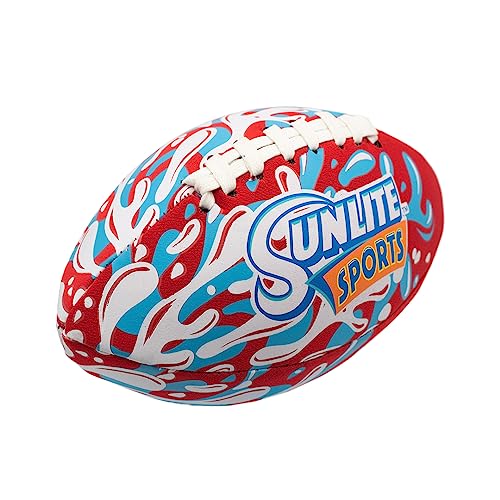 Sunlite Sports Waterproof Football, Outdoor Play, for Pool Beach Lake Park Water Toy, for All Ages, Family Fun